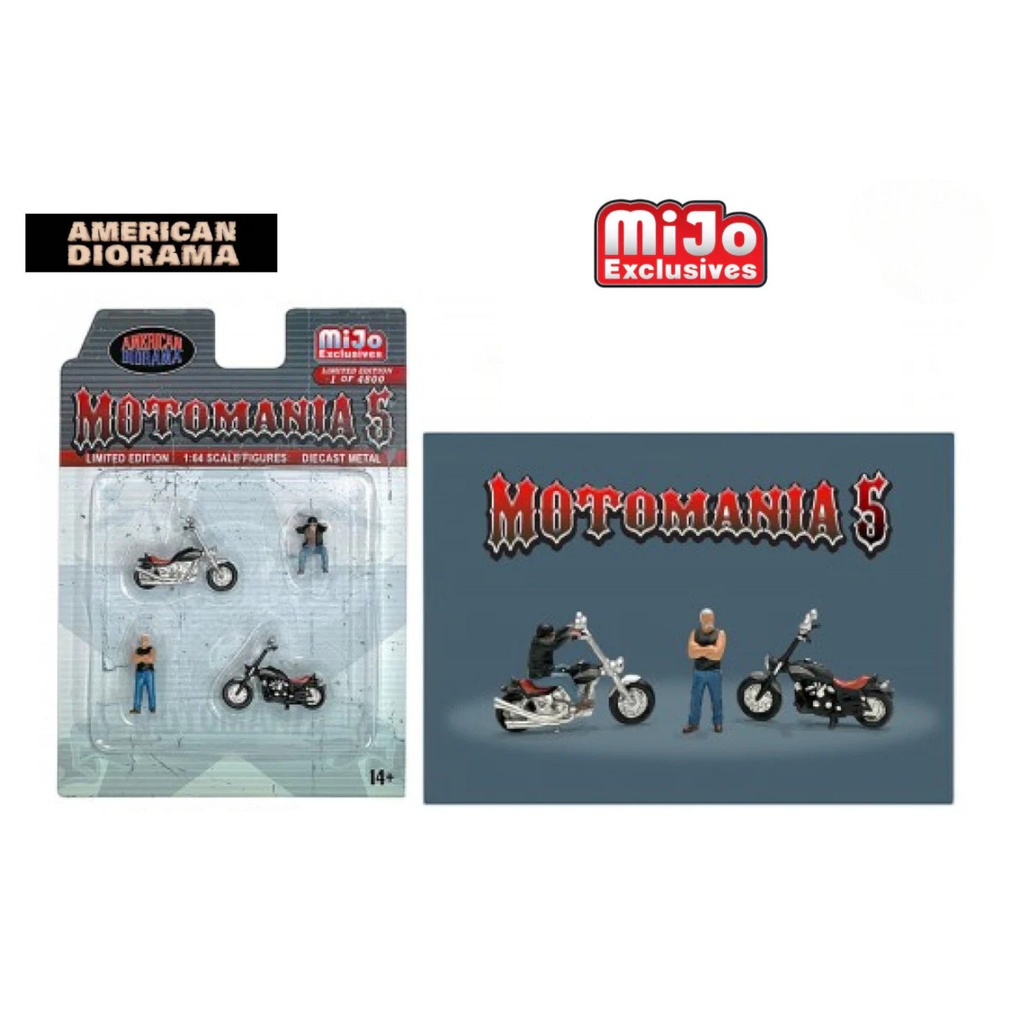 American Diorama - Motormania #5 Figure Set - AD-76512 – einszu64