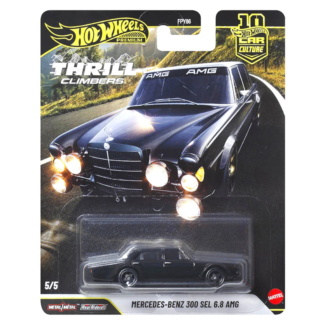 Hot Wheels 2026 - Pre-Order - Thrill Climbers - Mercedes-Benz 300 SEL – einszu64
