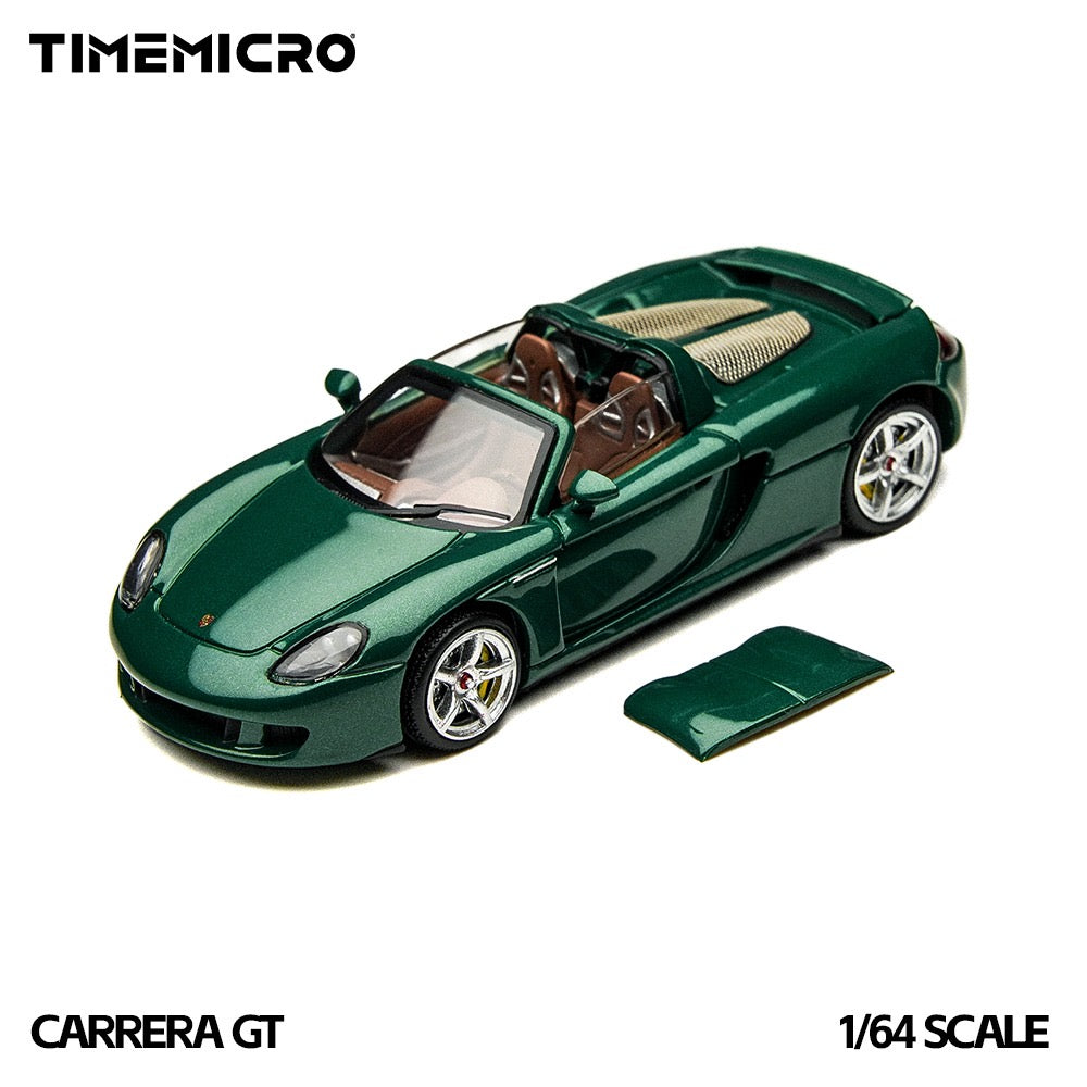TimeMicro - Pre-Order - Porsche Carrera GT British Racing Green - TM64 ...